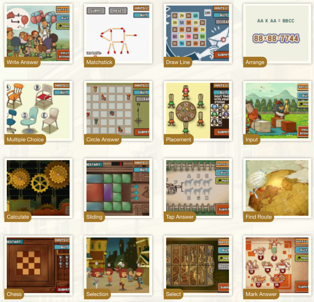 Professor Layton: The Storytelling Value of Puzzles in Video Games
